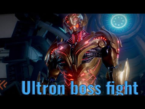 Ultron Boss fight Marvel future revolution - YouTube