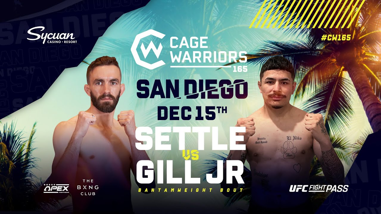 James Settle vs. Johnny Gill Jr. | FULL FIGHT | CW 165 San Diego - YouTube