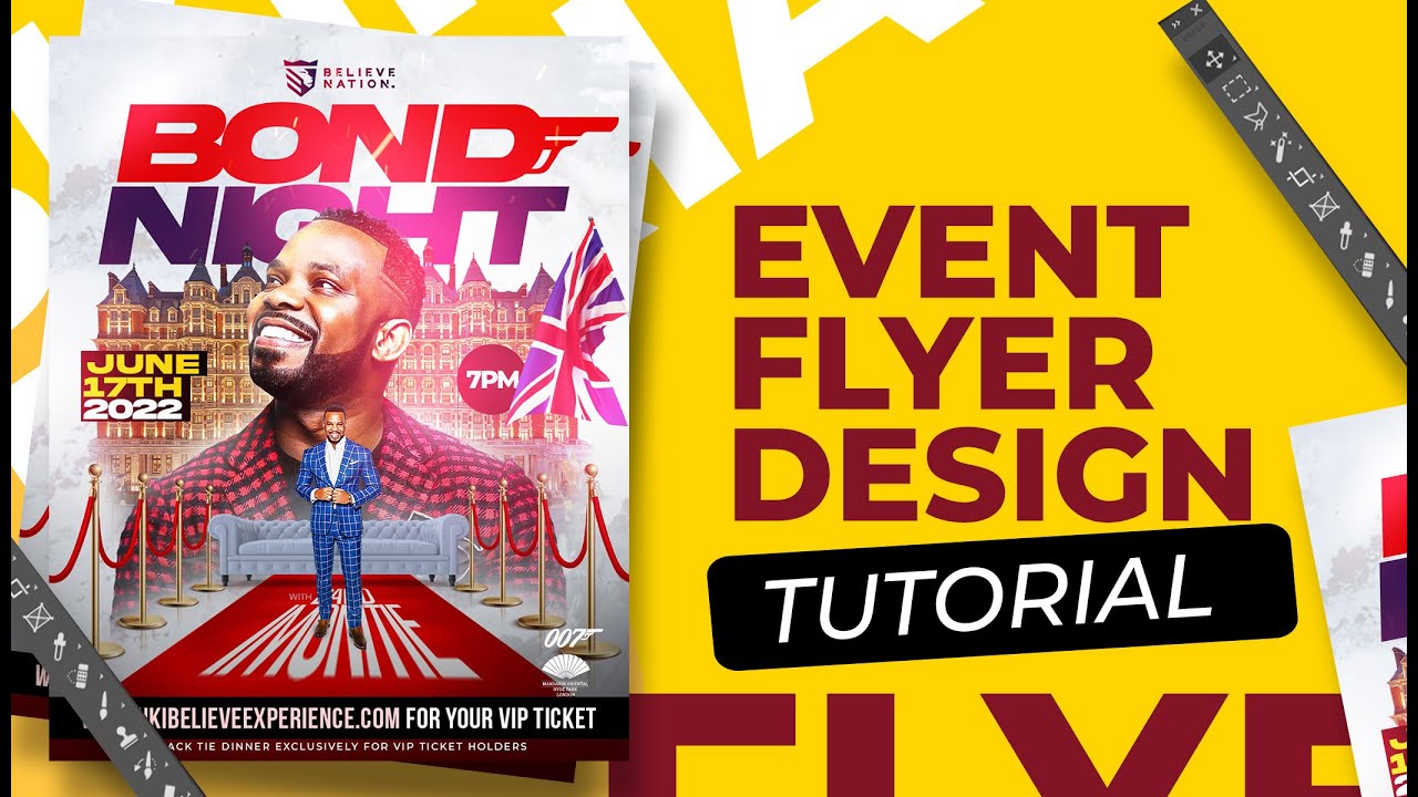 HOW TO DESIGN A FANTASTIC FLYER- DESIGN TUTORIAL - YouTube