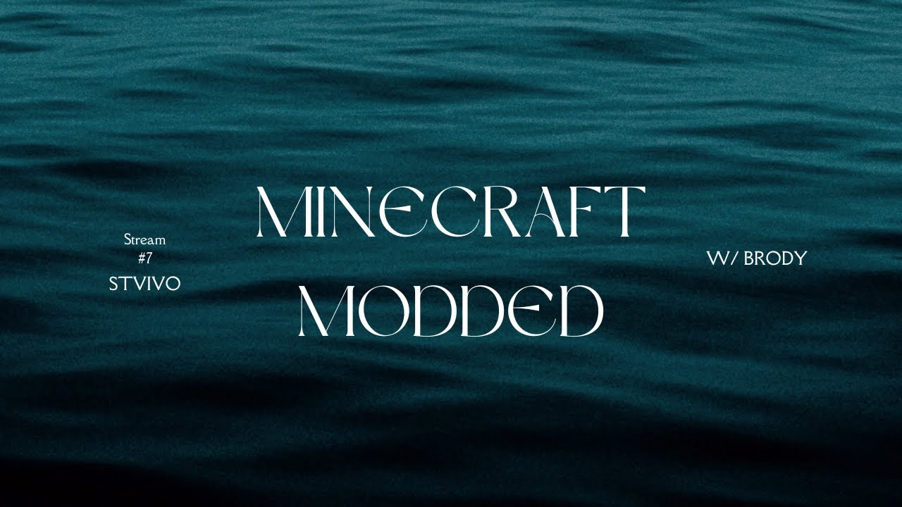 StVivo Minecraft w/Brody - YouTube