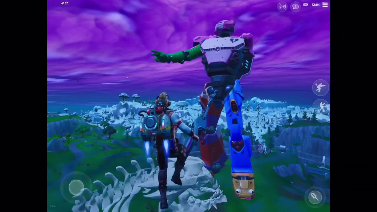 Fortnite pacific rim/power rangers - YouTube