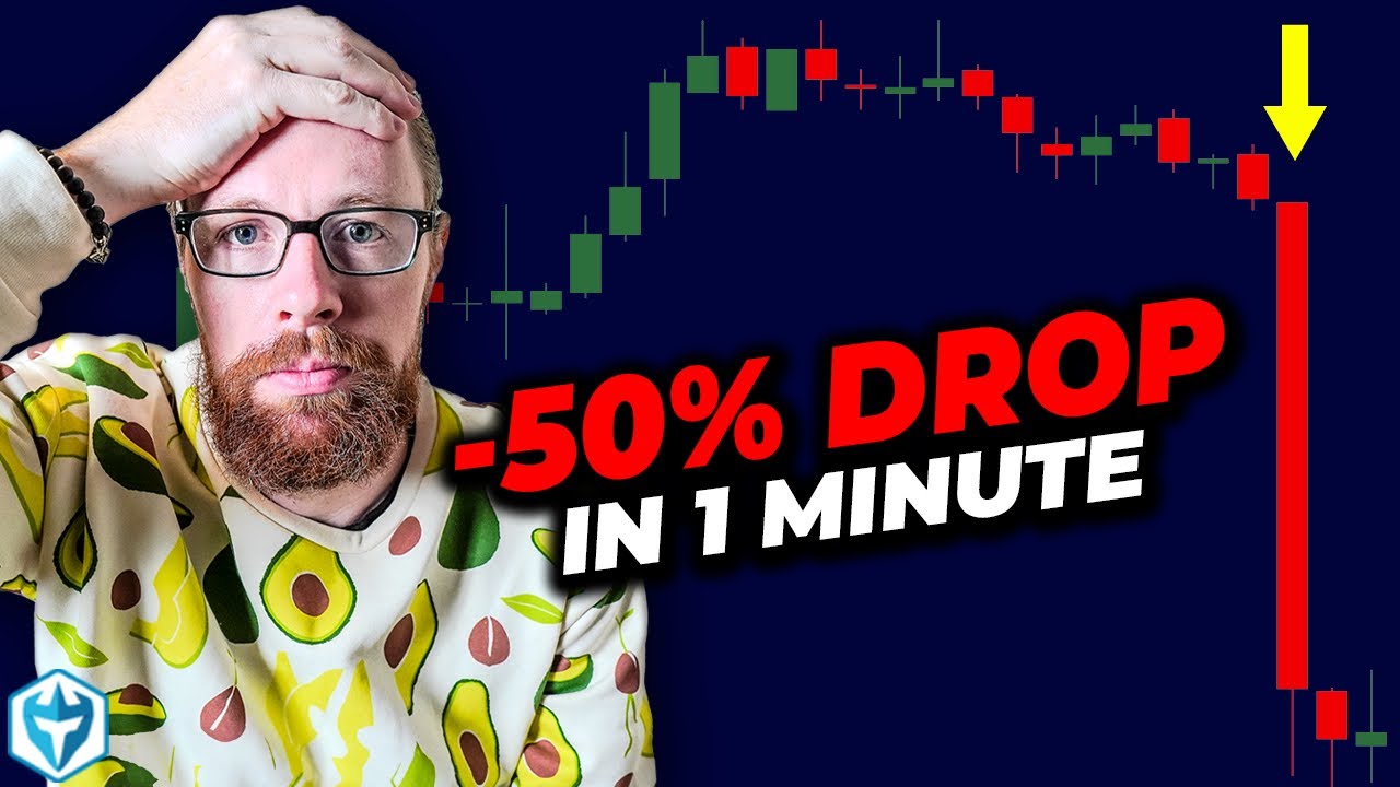 Watching A Stock Drop 50% in 1 MINUTE on BREAKING NEWS (LIVE) - YouTube