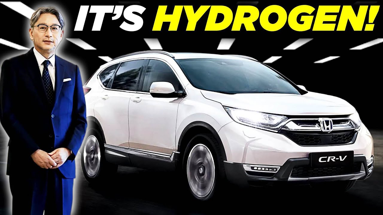 Honda Just ANNOUNCED A Hydrogen Powered Honda CR-V! - YouTube
