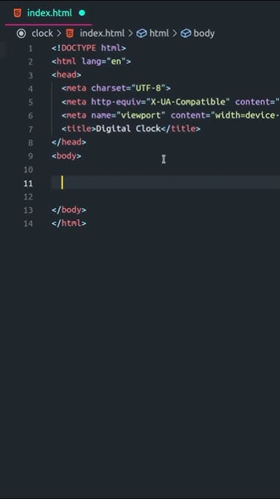 Cara bikin jam digital dengan HTML & Javascript - YouTube