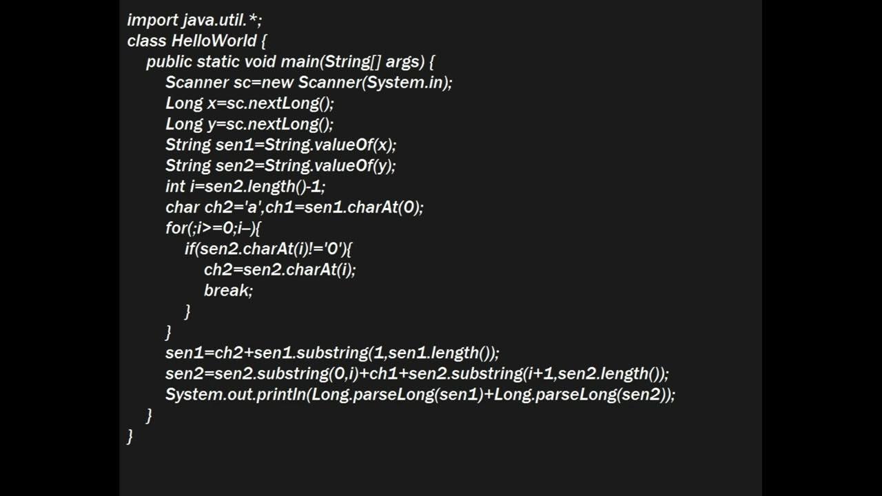 Skill Rack - Daily Test - Swap - First & Last Nonzero (Program ID ...