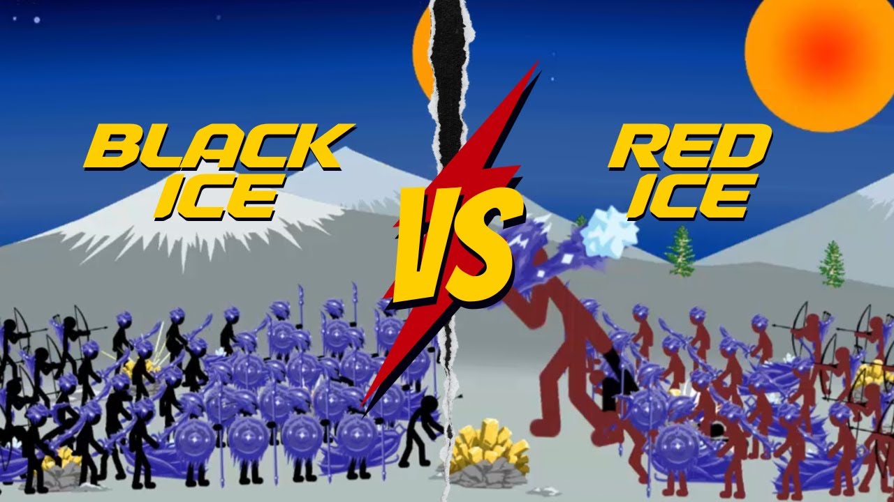 Black ICE Army Vs Red ICE Army - Which army will win? | Stick War ...