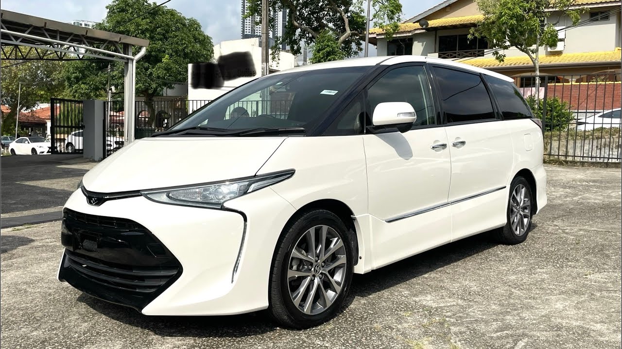 2019 Toyota Estima/Previa Premium Aeras Full Vehicle Interior and ...