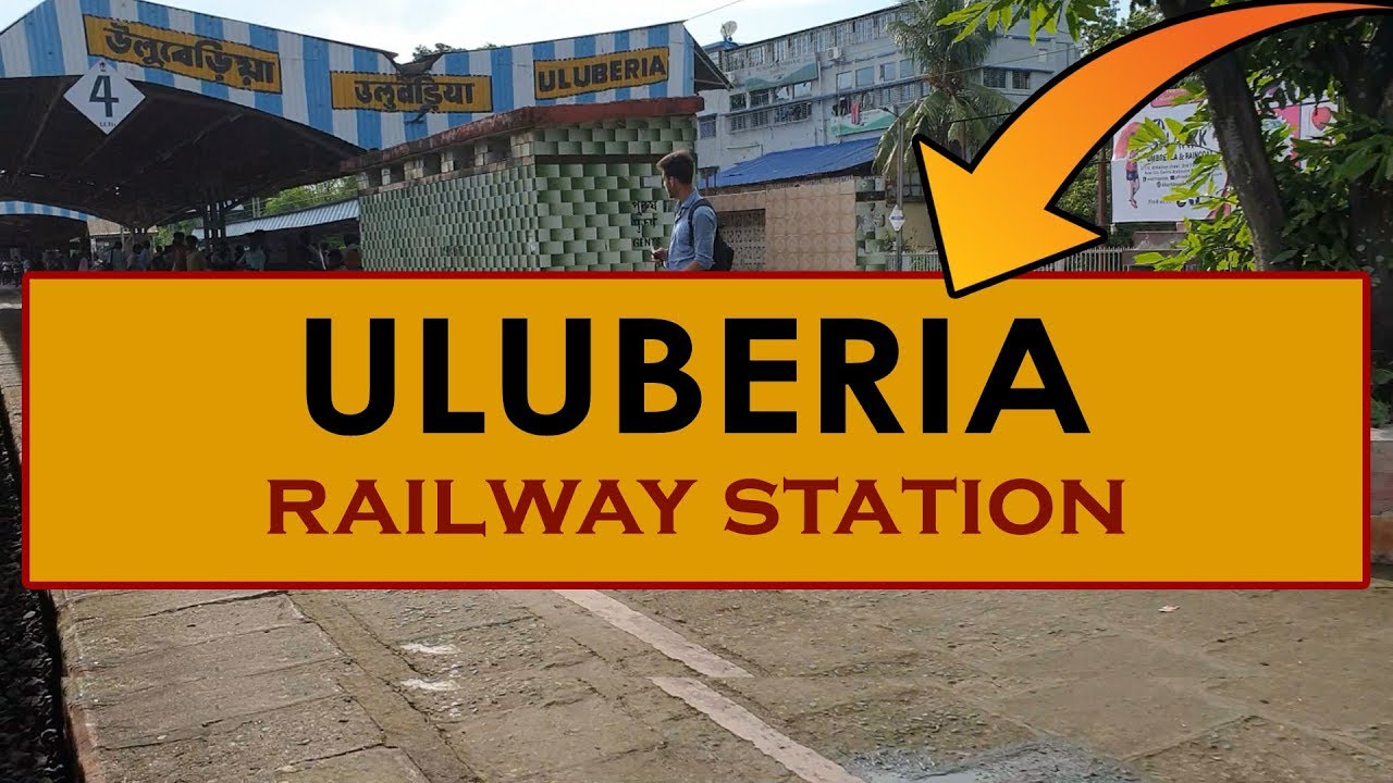 ULB, Uluberia railway station, India in 4k ultra HD - YouTube