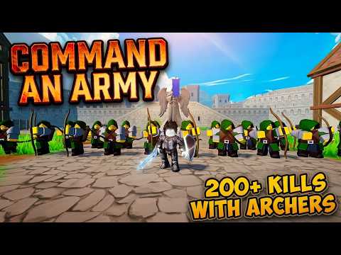 Unit Showcase - Flaming Archers. We will block out the sun!