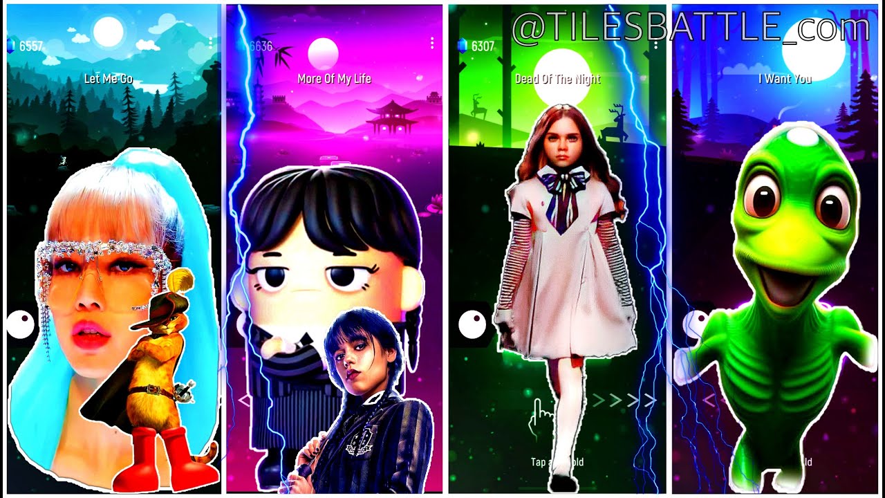 🔵M3GAN DOLL🆚WEDNESDAY Sigma🆚MEGAN Bella Parch🆚Jenna Ortega Bloody Mary🔵 ...