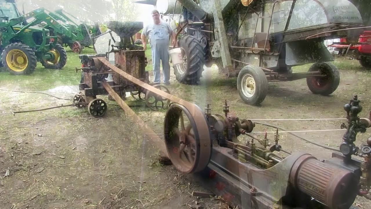 1890s Steam Powered Corn Milling - YouTube