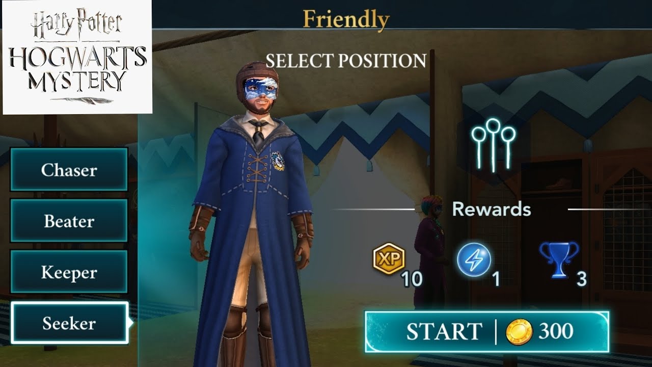 Harry Potter Hogwarts Mystery: Quidditch tutorial 4 of 4 . Position ...