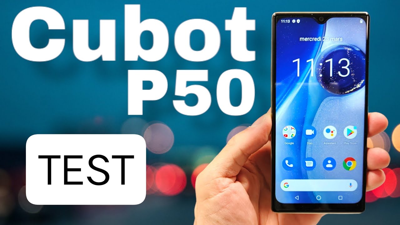Cubot P50 le TEST complet - YouTube