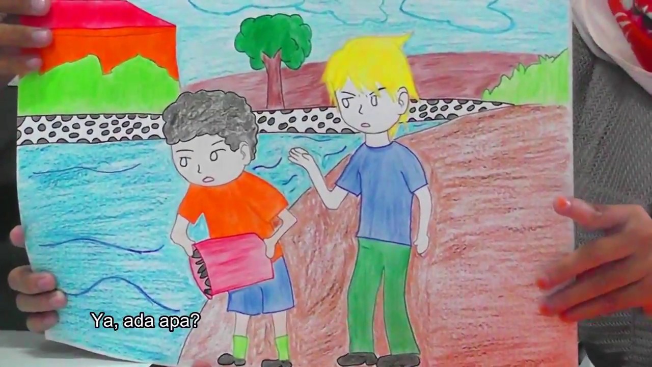 Mengatasi Banjir : Kamishibai STIBA INVADA 2017 - YouTube