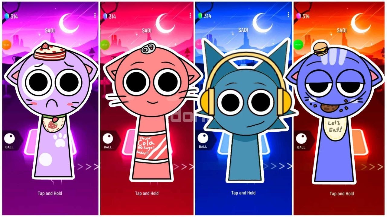 Incredibox Sprunki Team Vs Incredibox Sprunki Team - Theme Song-Tiles ...