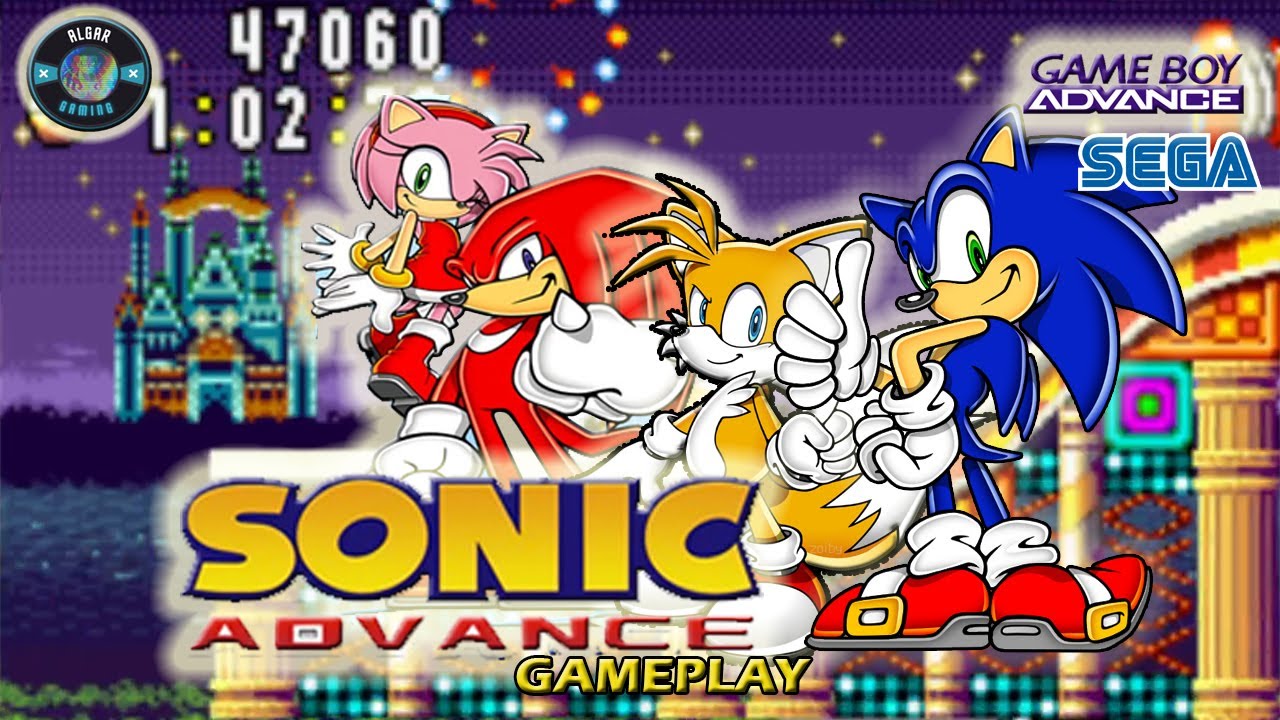 SONIC ADVANCE GAMEPLAY (GAMEBOY ADVANCE 2001) #longplay - YouTube