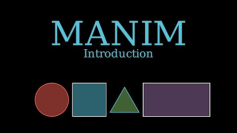 Manim - Mathematical Animations library - YouTube