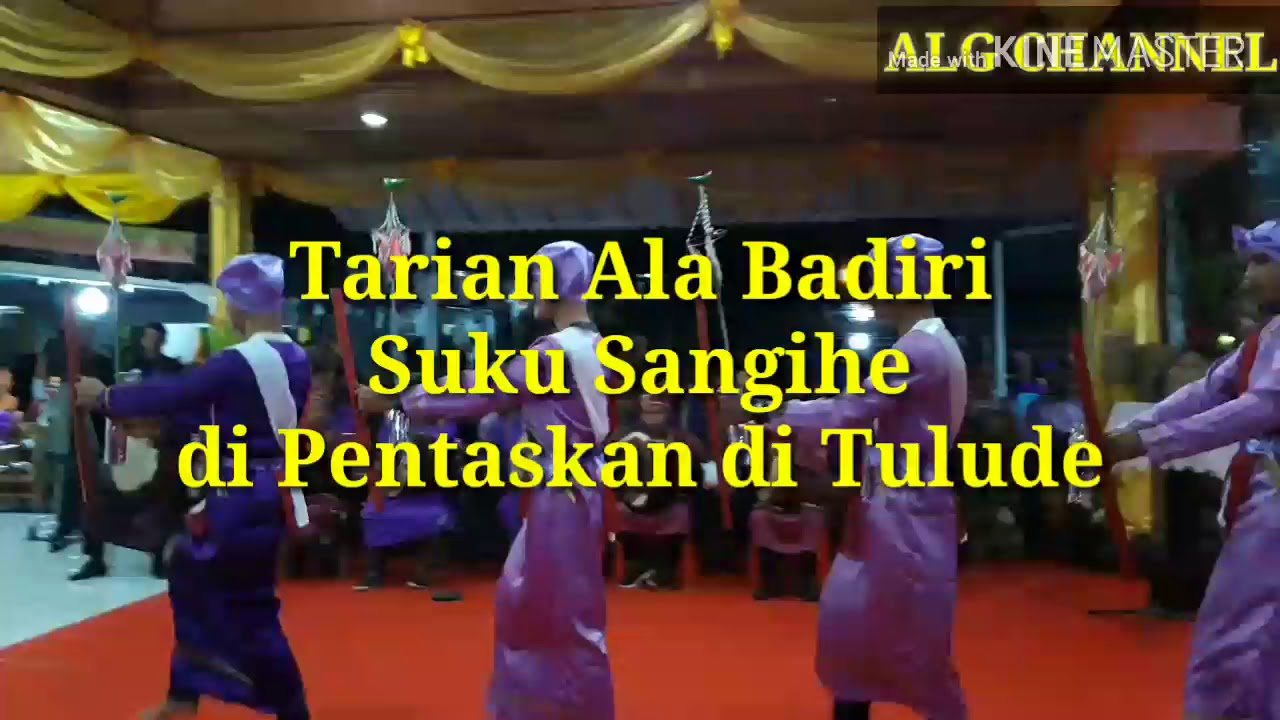 Tari Alabadiri Suku Sangihe, Sulawesi Utara - YouTube
