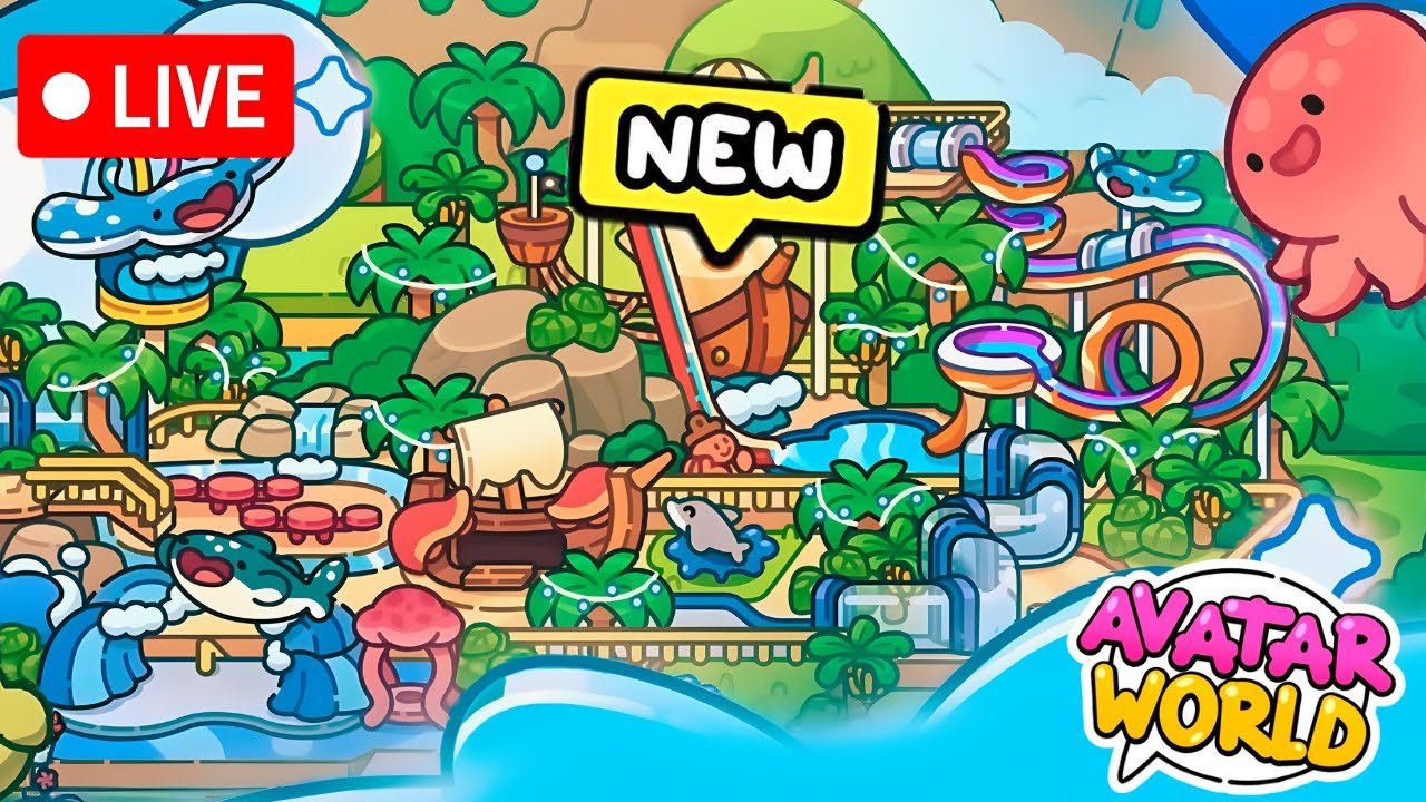 VEM JOGAR AVATAR WORLD COM A MA 🥰 - YouTube