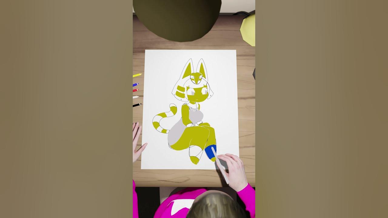 Learn to Draw Ankha: Step by Step Tutorial for Kids - YouTube