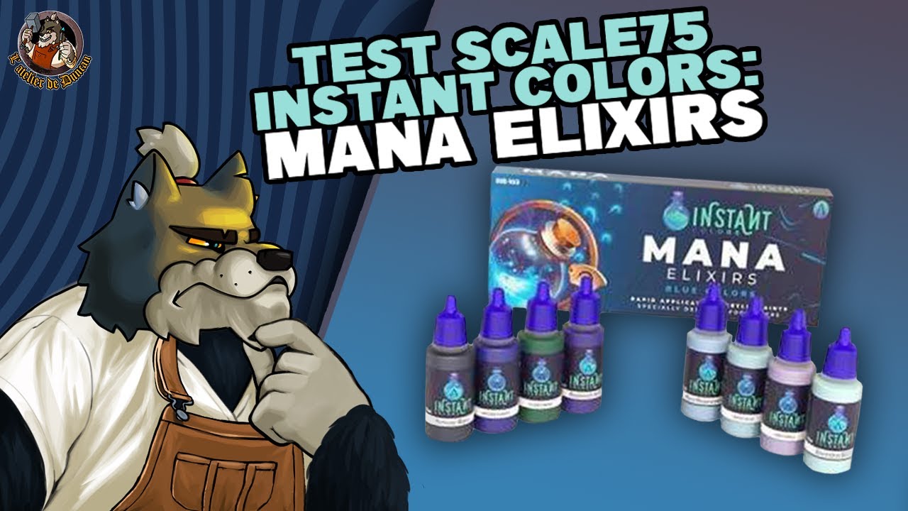 TEST : Instant Colors De Scale 75 Mana Elixirs - YouTube