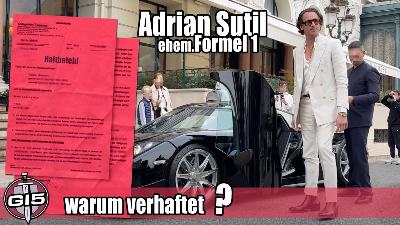 Adrian Sutil ehem. Formel1 Rennfahrer - warum verhaftet ? - YouTube