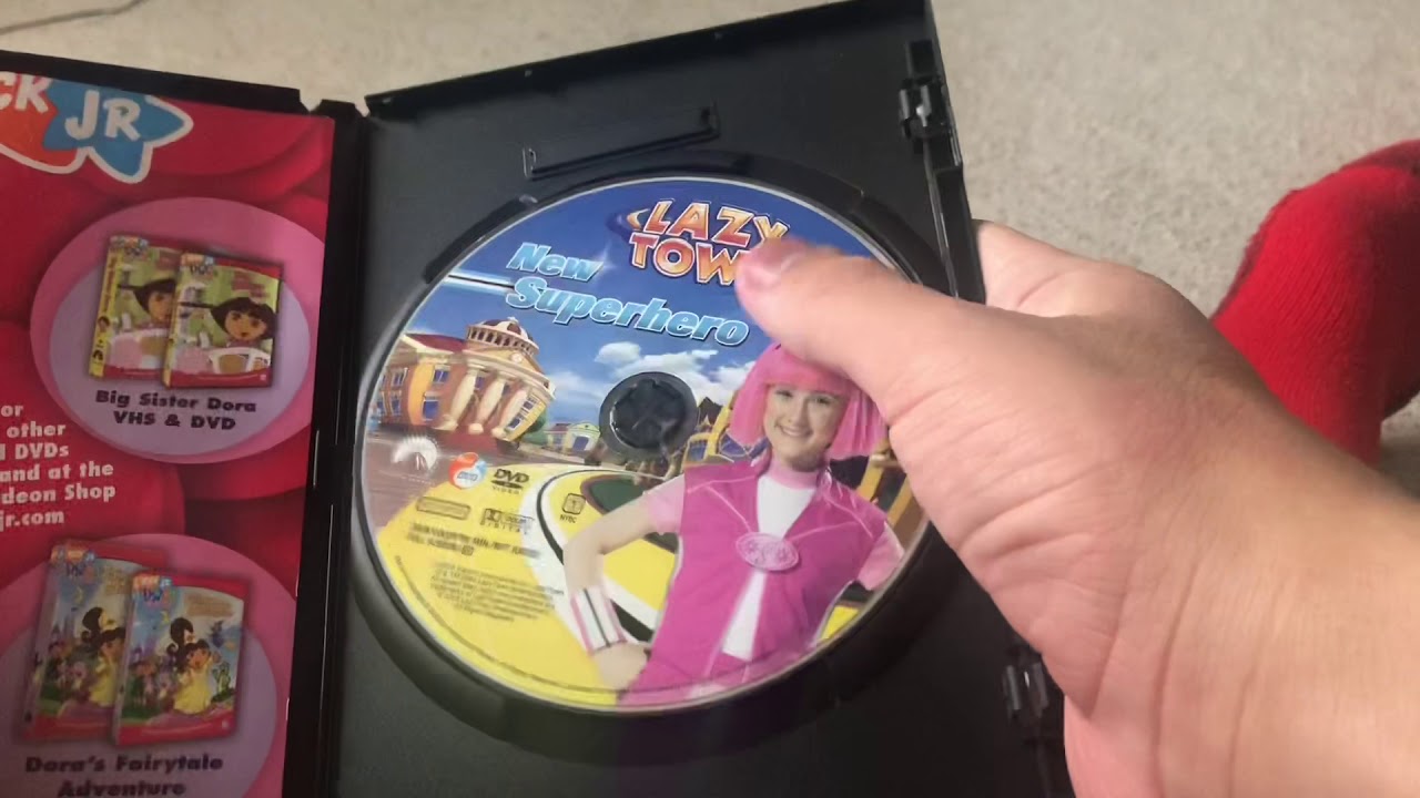 Cbeebies Lazytown Dvd