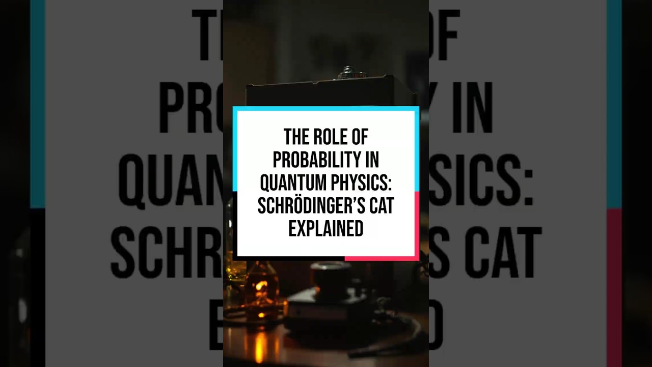 The Role of Probability in Quantum Physics: Schrödinger’s Cat Explained - YouTube