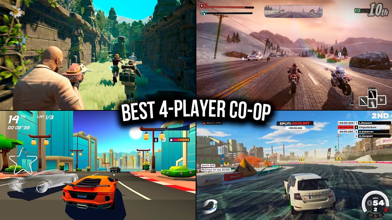 Top 40 BEST 4 PLAYER SPLIT SCREEN GAMES ON PC TO PLAY WITH FRIENDS ...