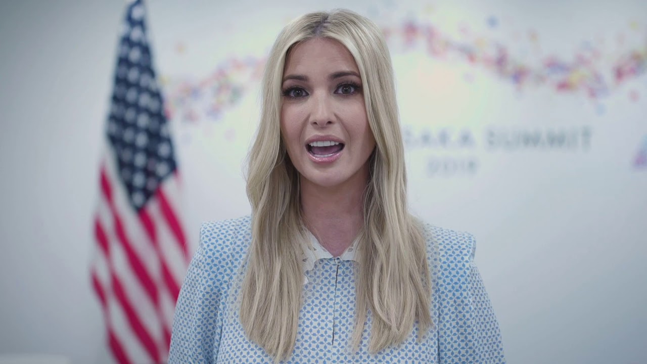 A Message from Ivanka Trump at the G20 Osaka Summit - YouTube