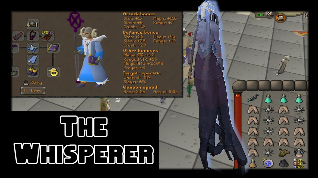 OSRS - The Whisperer - DT2 Budget Guide - YouTube
