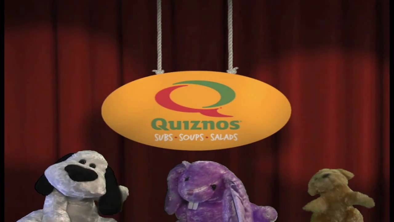 Quizno's critters - YouTube