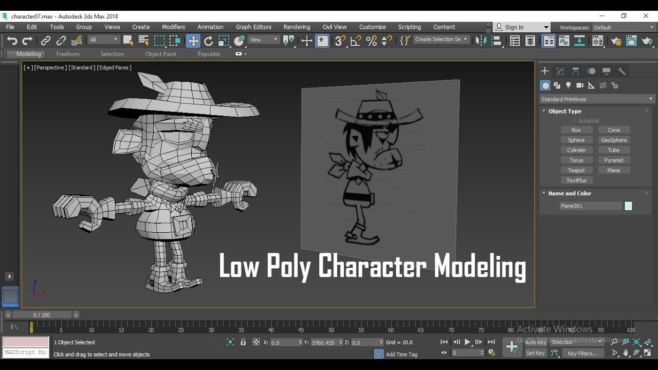 Character Modeling Tutorial Part 4 - YouTube
