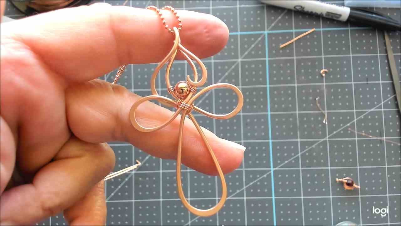 Make a Cute Wire Wrapped Celtic Cross with this Quick Demo! - YouTube