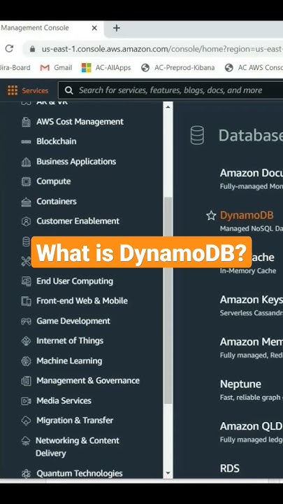 What is Amazon DynamoDB? - YouTube