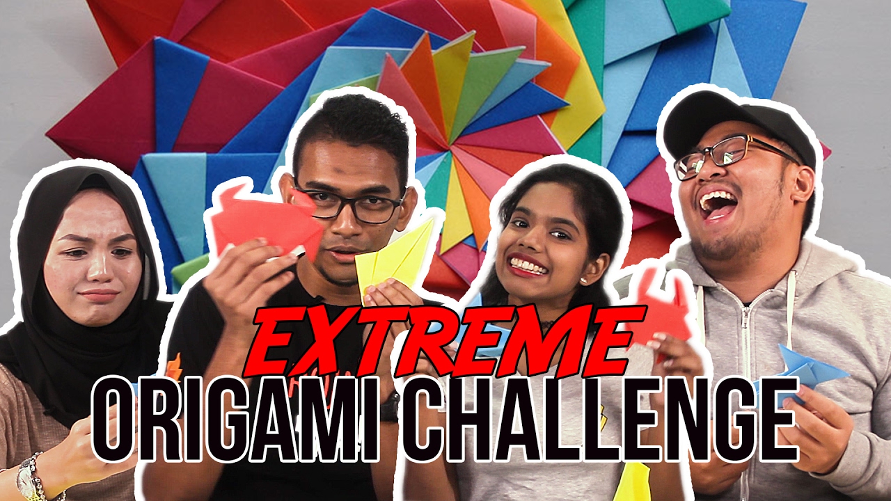 Extreme Origami Challenge | SAYS Challenge - YouTube
