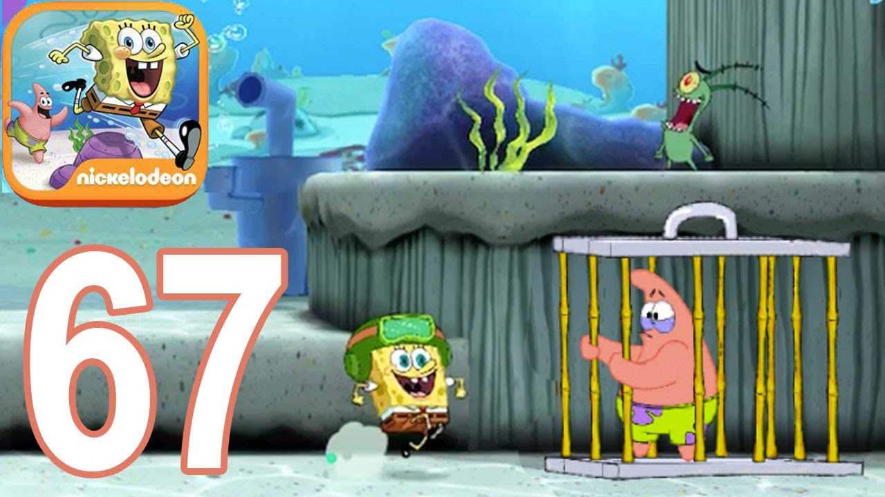 SpongeBob Patty Pursuit - FUN Sized Adventures - Walkthrough Video Part ...