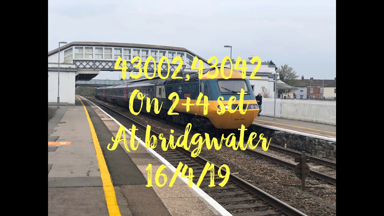 43002,43042 on 2+4 set at Bridgwater 16/4/19 - YouTube