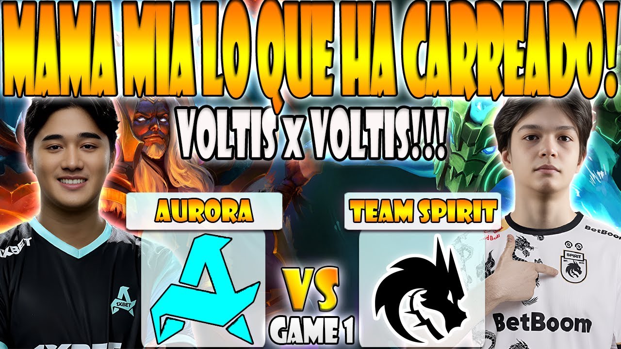 TEAM SPIRIT VS AURORA BO2[GAME 1]SATANIC, LARL VS ABED, KAORI - BETBOOM ...