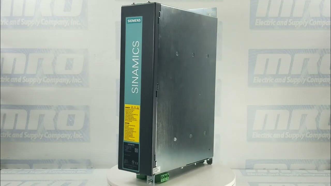 SIEMENS 6SL3100-0BE21-6AB0 MRO ELECTRIC PRODUCT VIDEO - YouTube
