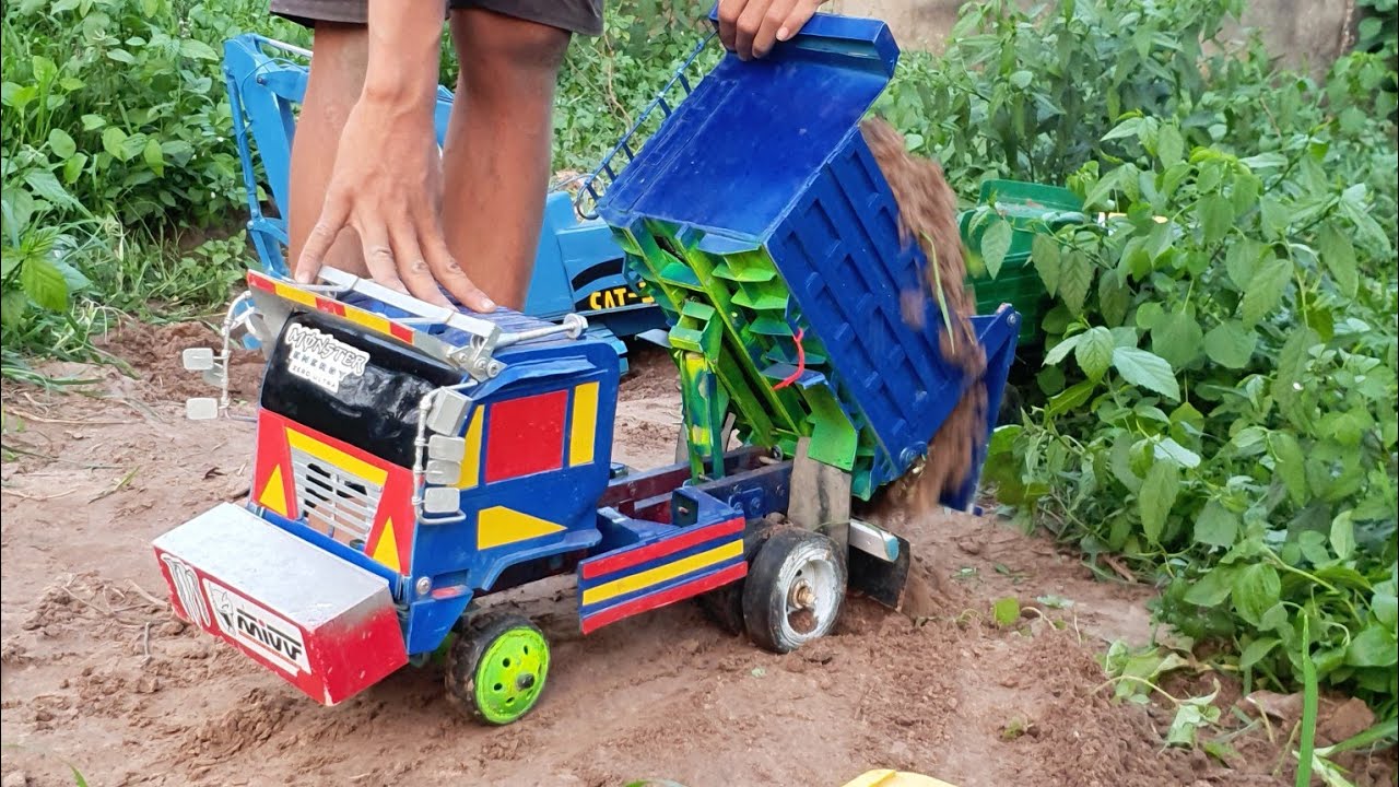 DIY Small Tractor Farming - YouTube