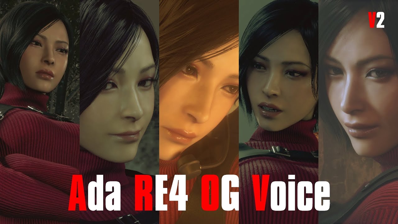Resident Evil 4 Remake - RE4 OG Ada's voice V2 - YouTube