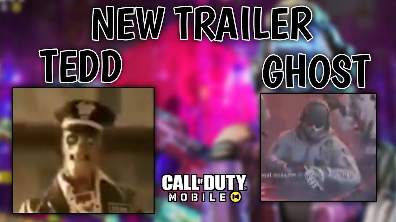 GHOST IN TRAILER TEDD IN RANKED ALCATRAZ GLIMPSE CALL OF DUTY MOBILE ...