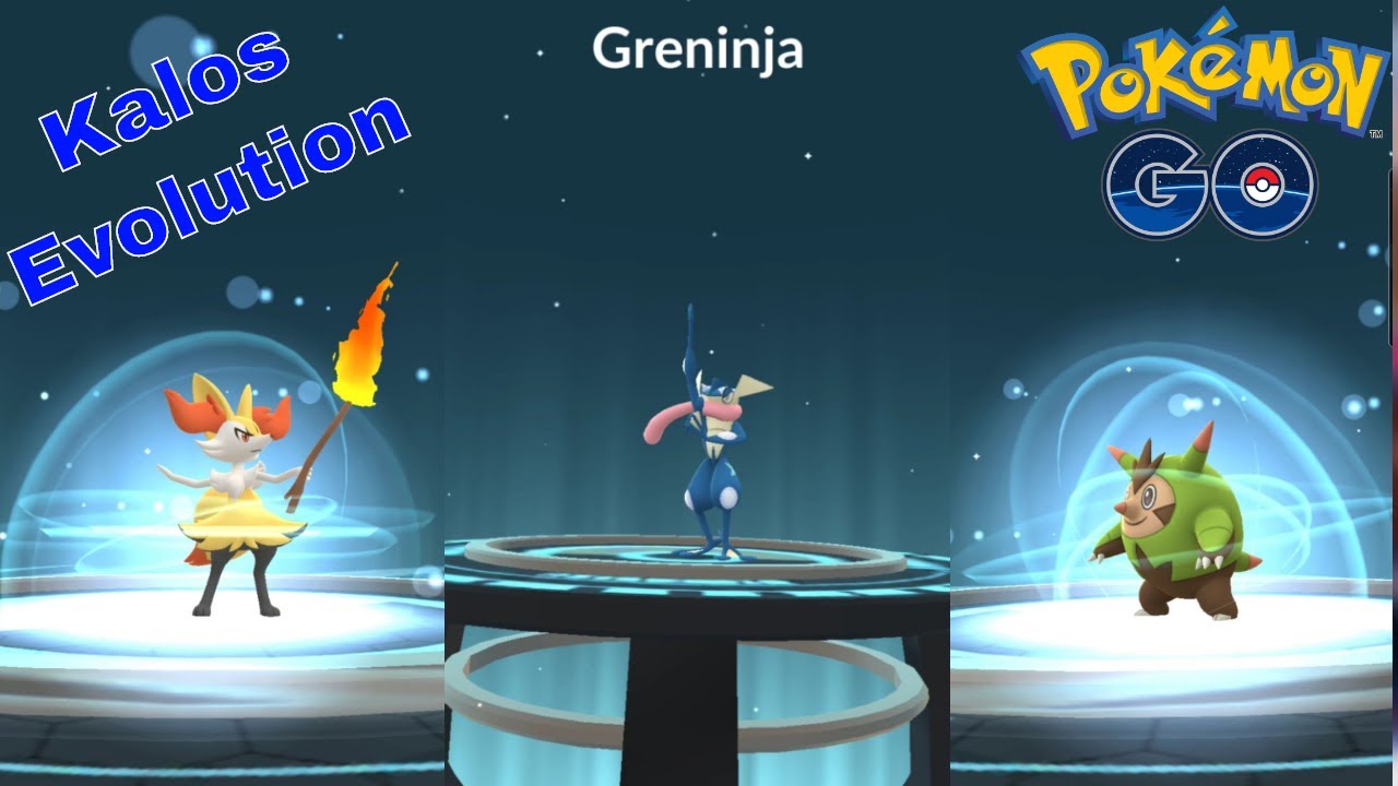 Pokemon Go Gen 6 Kalos Pokemon Evolutions! - YouTube