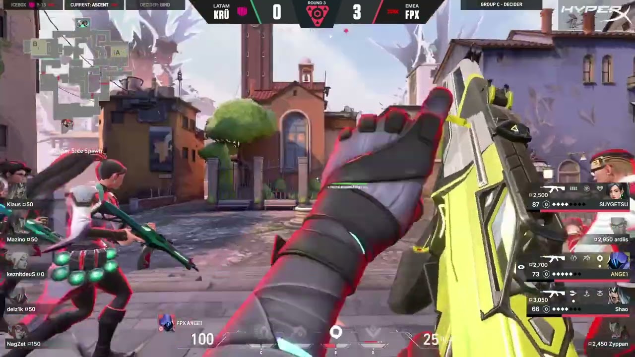 KRU Keznit slam his table after losing to FPX bonus - Valorant ...