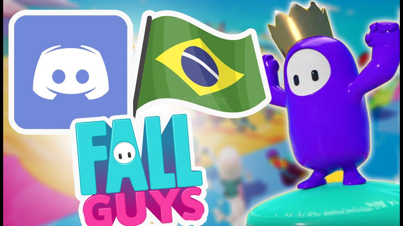 SERVER BR de FALL GUYS NO DISCORD - YouTube