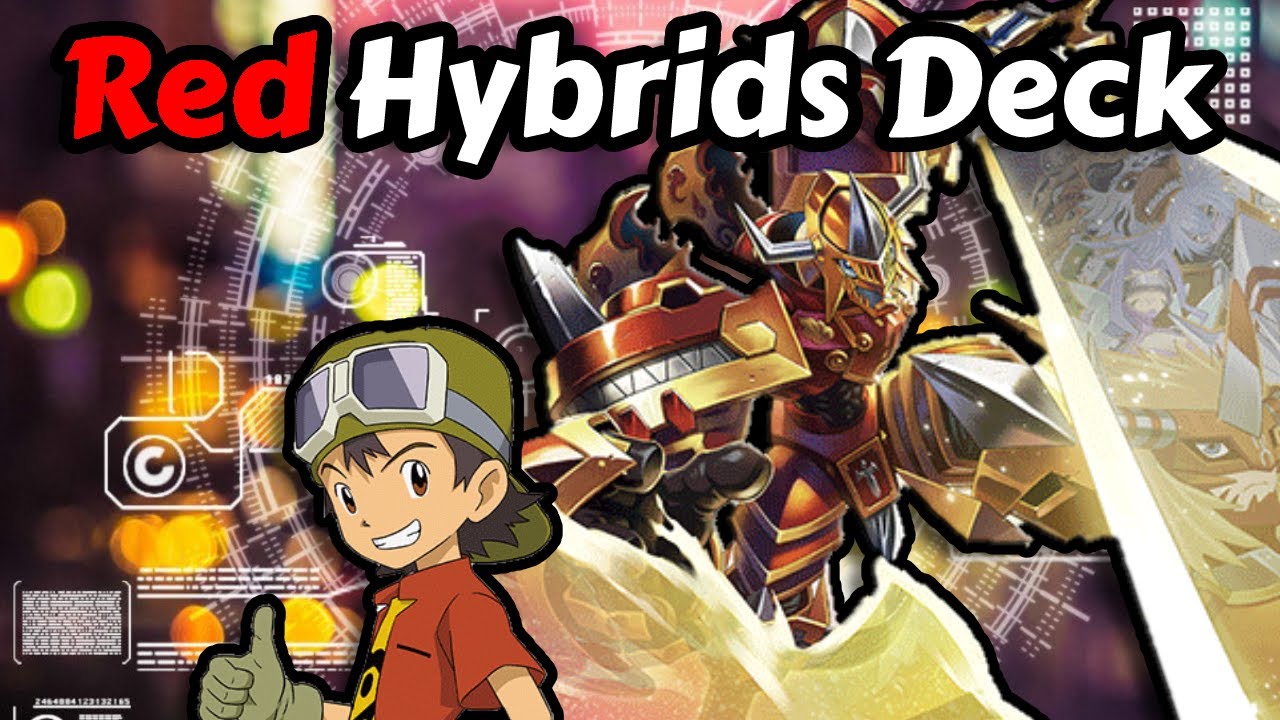 Digimon TCG: Red Hybrids Deck Profile (BT7 English Next Adventure ...