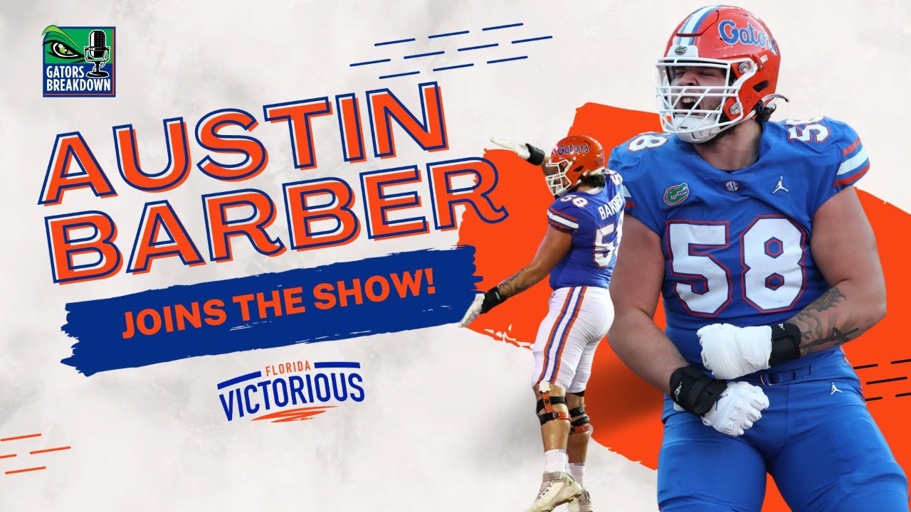 Austin Barber hops on Gators Breakdown | Kentucky look ahead - YouTube
