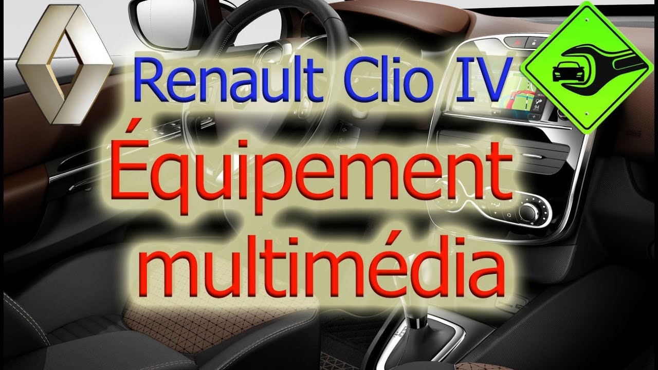 Renault Clio IV | Équipement multimédia - YouTube