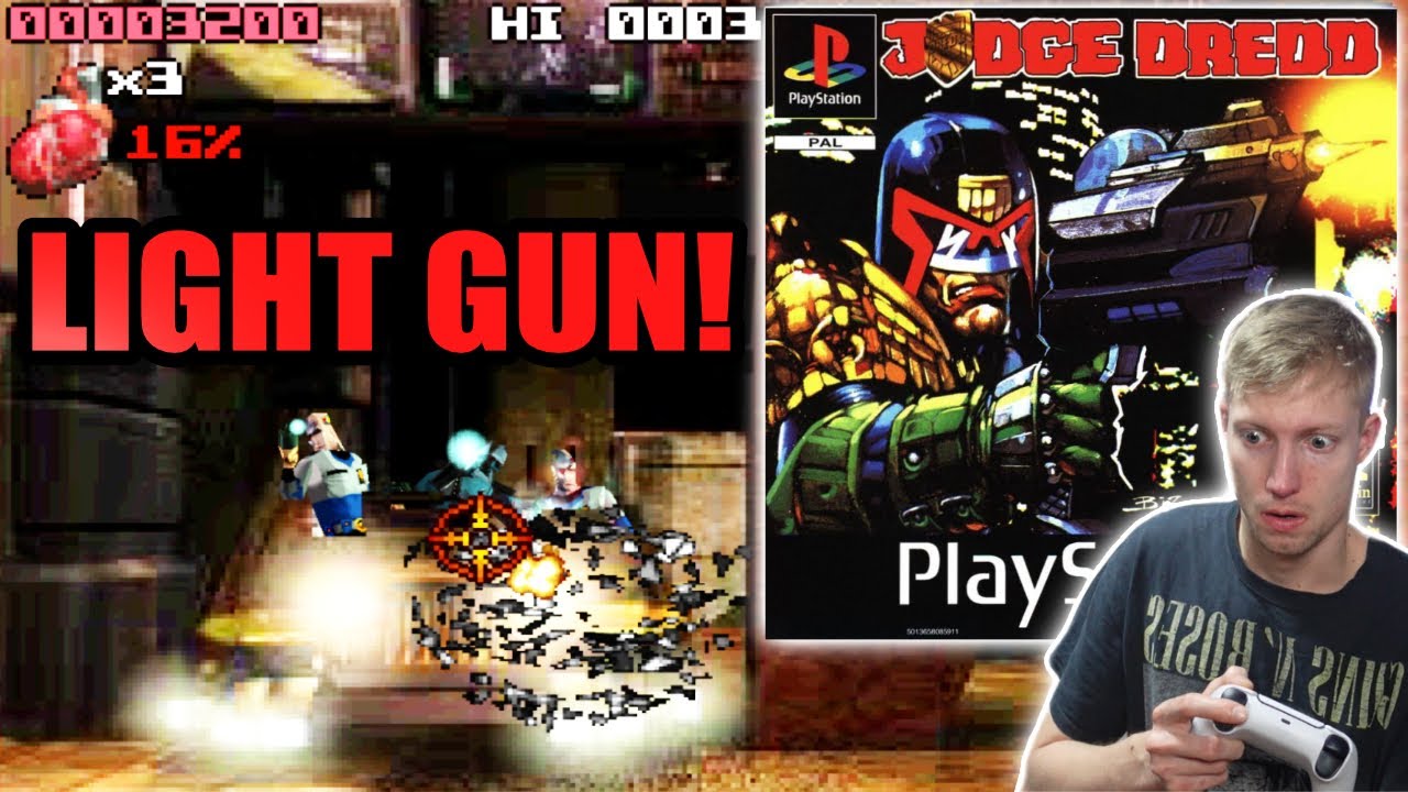 Judge Dredd | Light Gun 🕹️ (PS1) Gameplay - Angezockt (1997) - YouTube